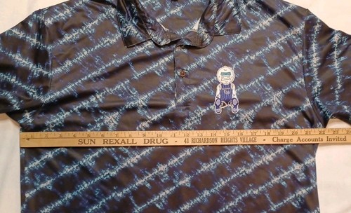 Snowman Golf Polo Mens Large, Basketball Theme | eBay
