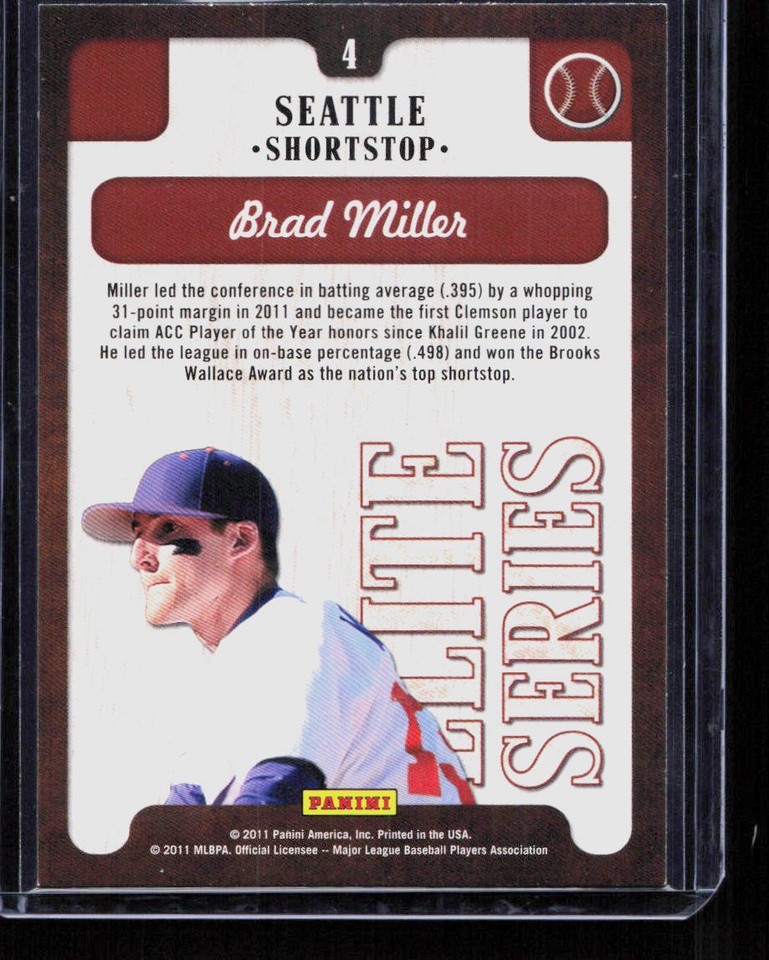 Brad Miller 2011 Donruss Elite Extra Edition #4 Elite Series | eBay