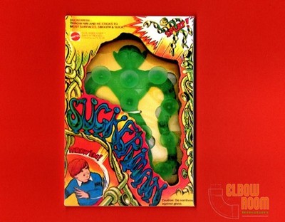 Suckerman green box art 2x3" fridge/locker magnet vintage Mattel toy | eBay