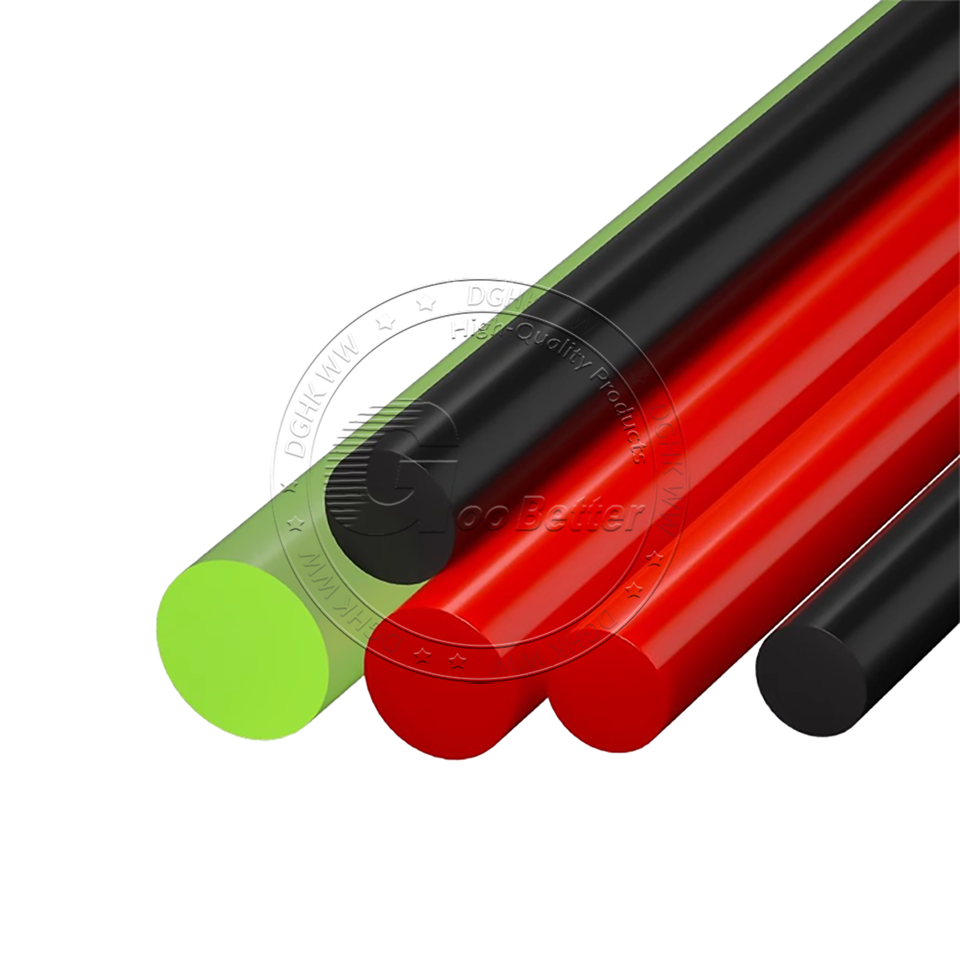 PU Polyurethane Solid Round Rod Bar Stick 20mm-100mm Elastic Shock ...