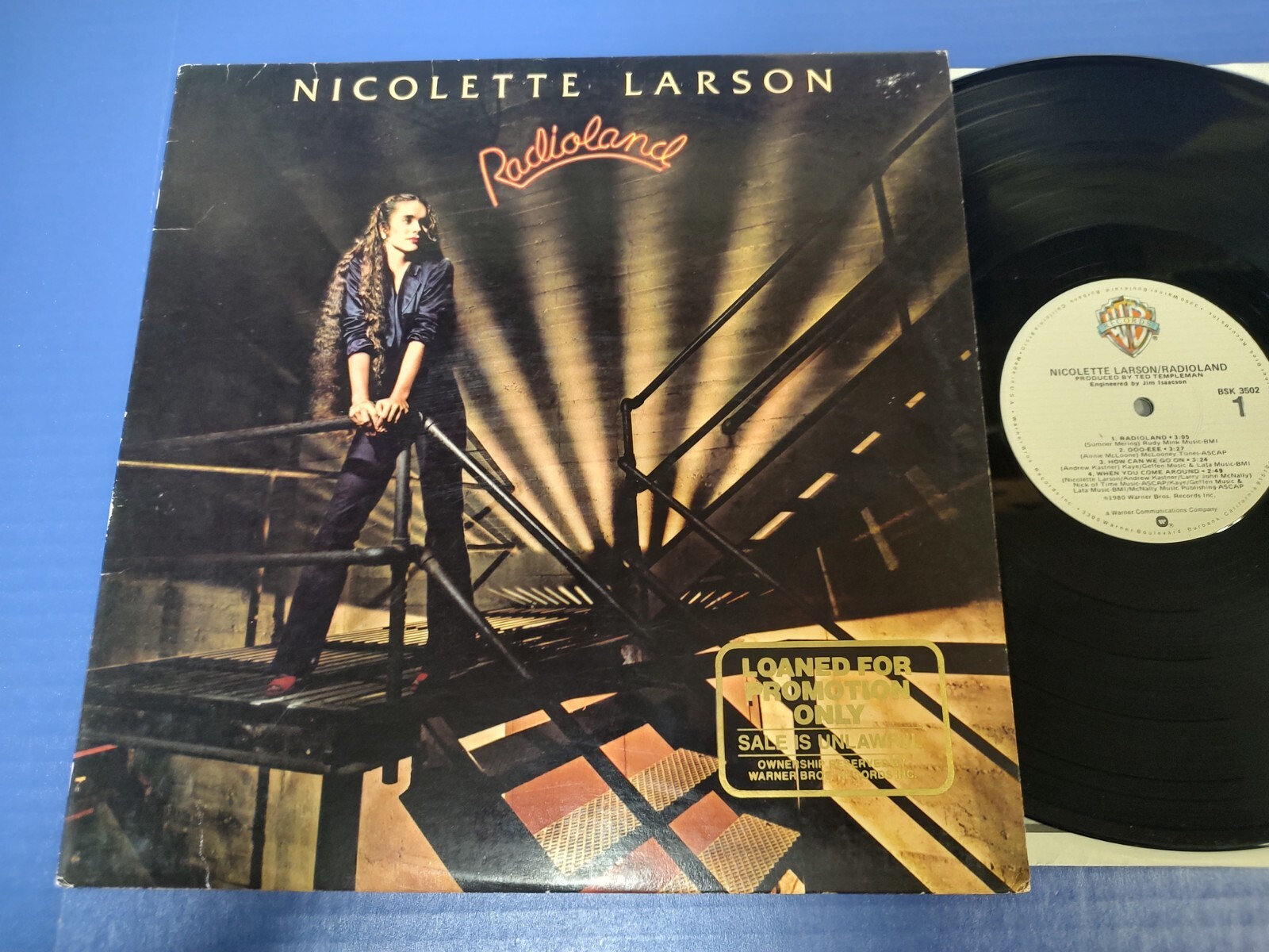 Nicolette Larson - Radioland - 1980 Rock LP Promo EX VINYL Record | eBay