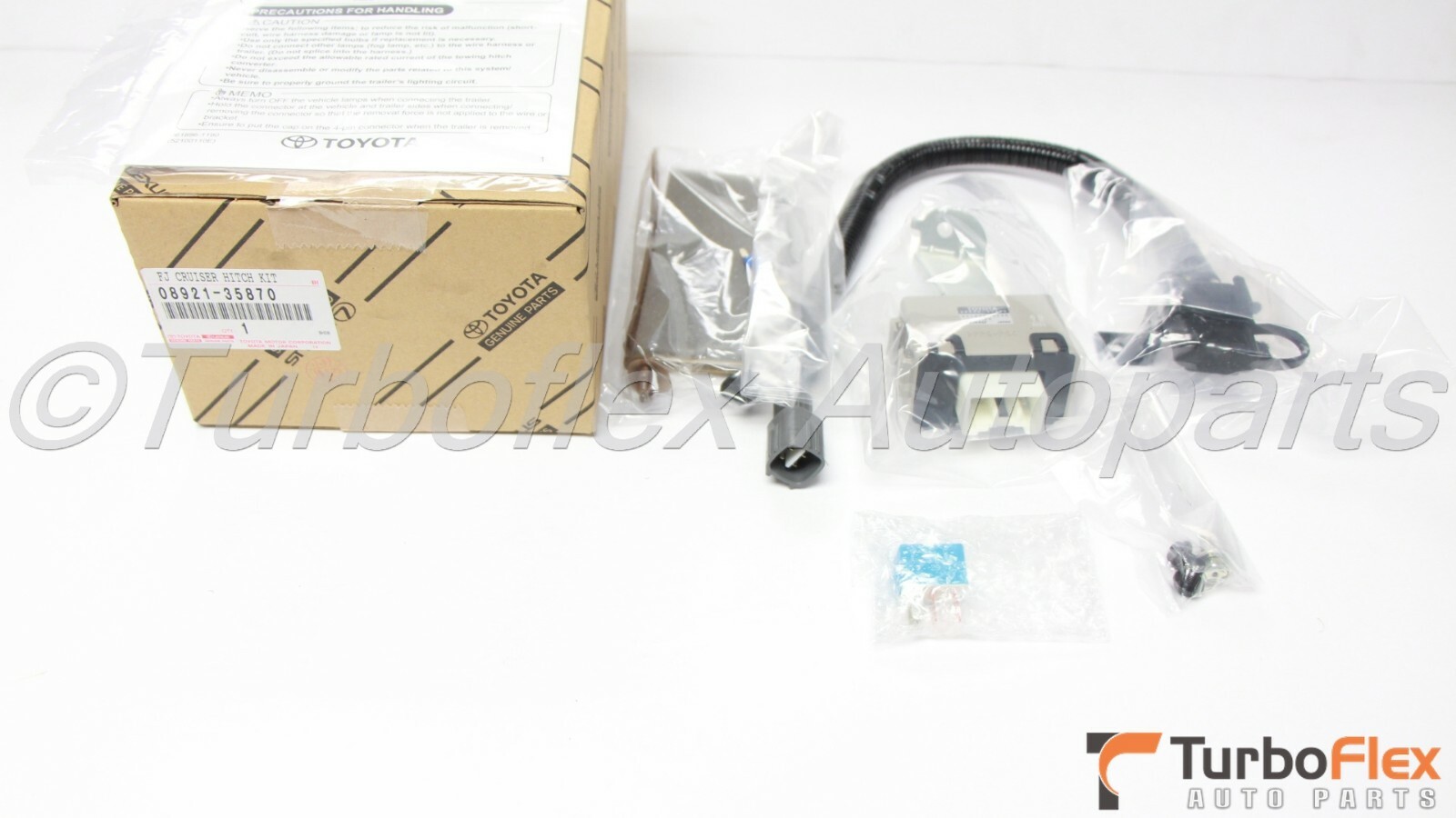 Toyota FJ Cruiser 2007-2014 Tow Hitch Wire Harness Kit Genuine 08921 ...