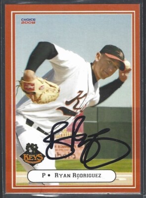 2008 Choice Sports Frederick Keys #16 Ryan Rodriguez IP autograph ...