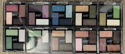 IZMC NEW YORK Eyes Quad Eyeshadow Eye Shadow MIXED 10 Box Free Shipping ...