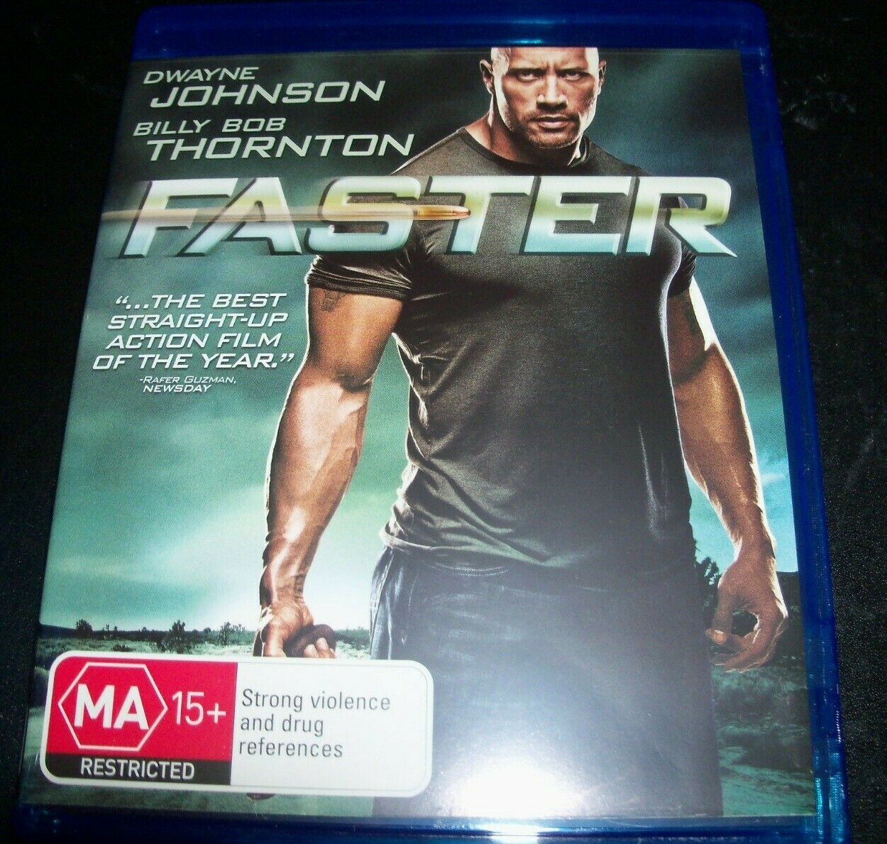 Faster (Dwayne Johnson) (Australia Region B) Bluray – Like New | eBay