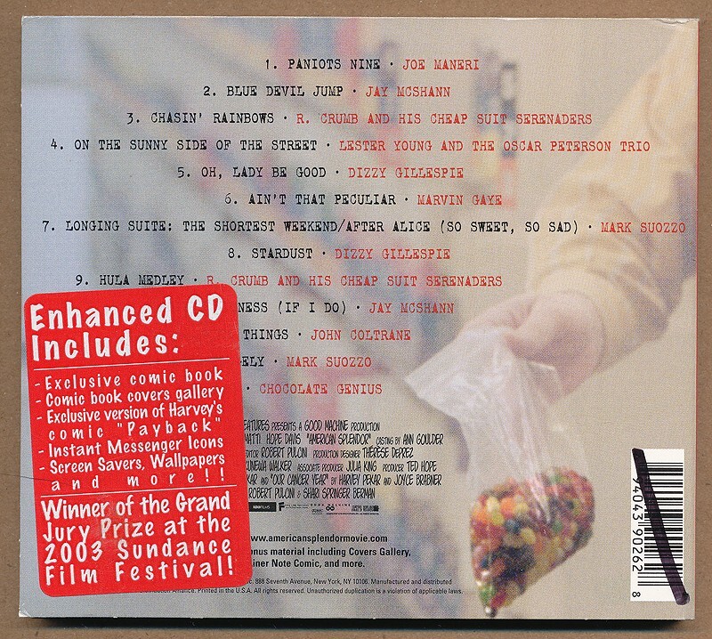 American Splendor [Paul Giamatti] - RARE out of print soundtrack CD | eBay