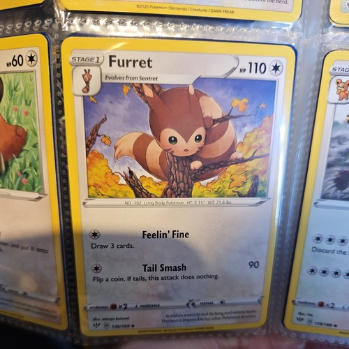 Furret 136/189 Uncommon Darkness Ablaze Pokemon TCG | eBay UK