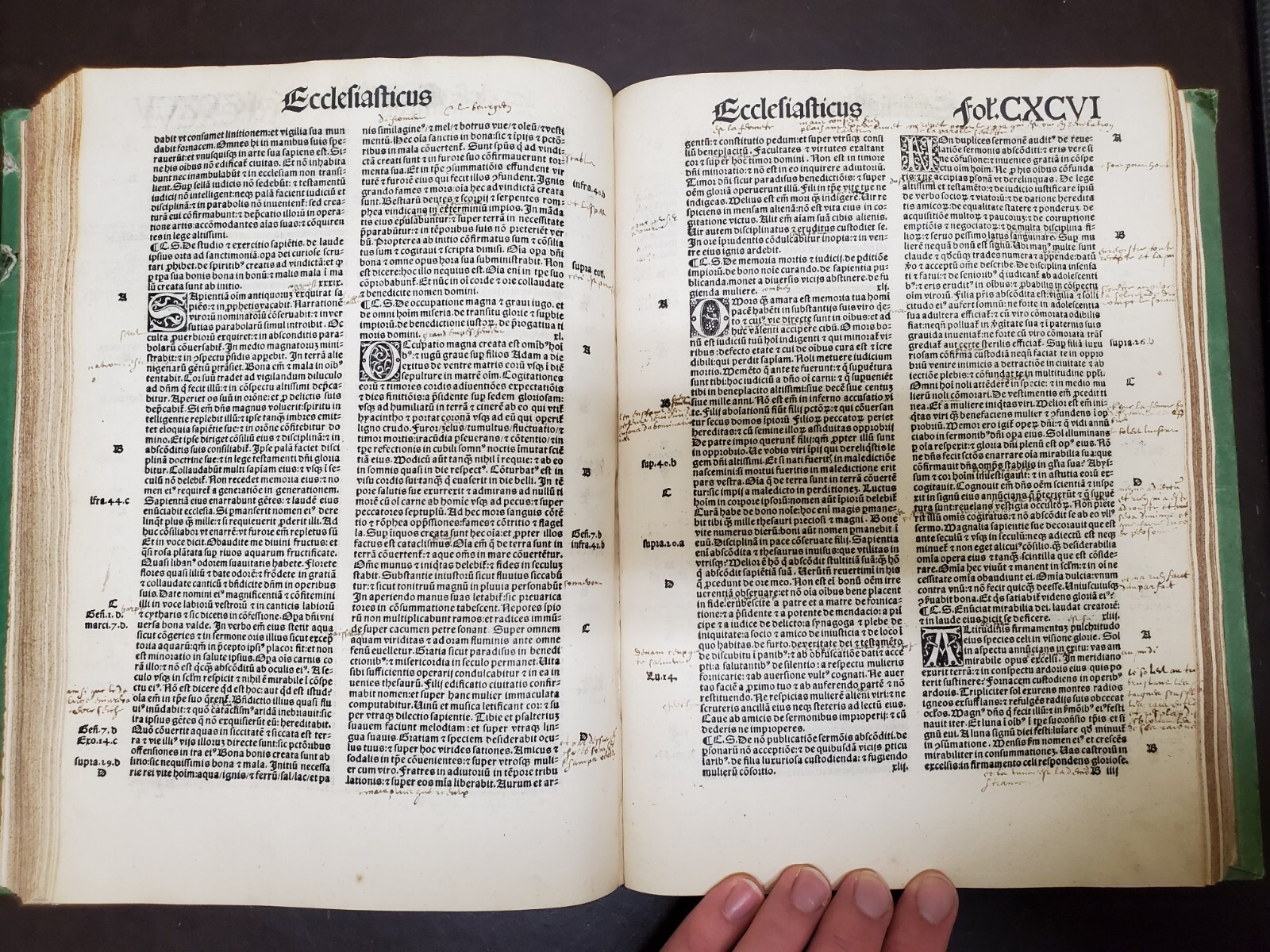 1504 Latin Vulgate Bible, Beautiful Edition= Folio Ed- Printed in Paris ...