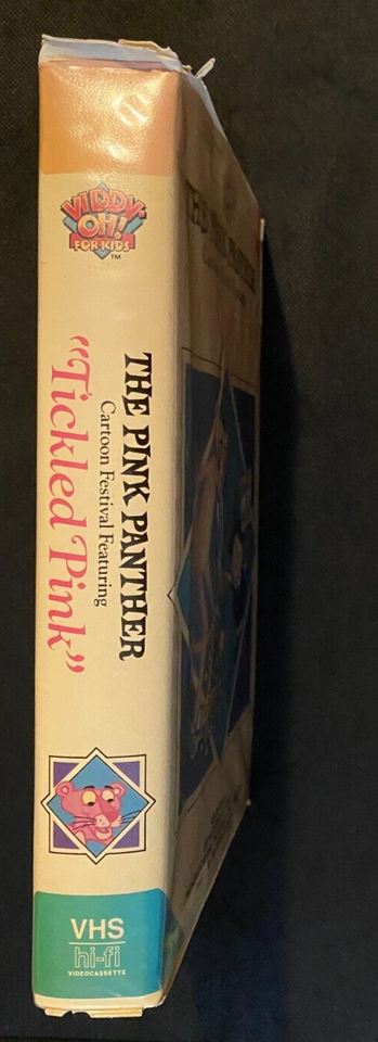 THE PINK PANTHER Cartoon Festival TICKLED PINK VHS 1986 clamshell | eBay