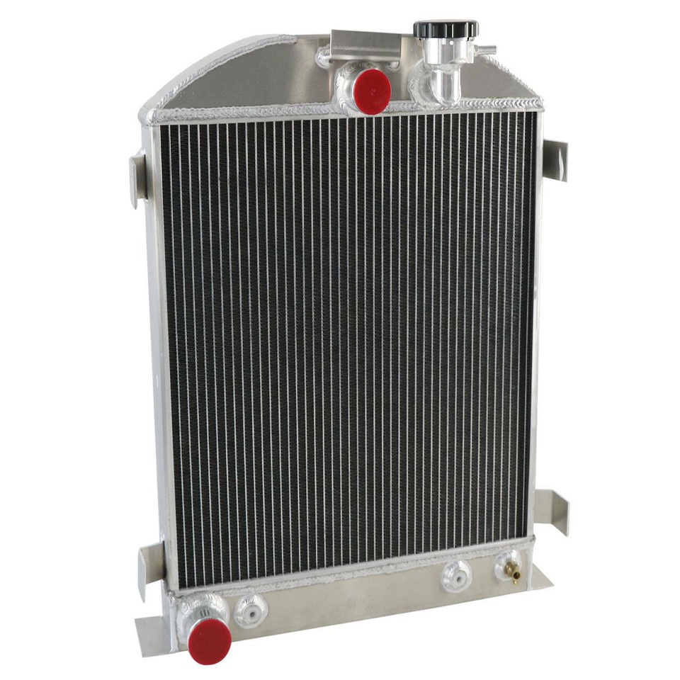 Fit 1928-1929 1930 1931 Ford Model A & Grill-Shells V8 3-Row ALLOY ...