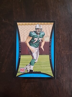2008 Bowman Jake Long RC #224 Miami Dolphins Rookie | eBay