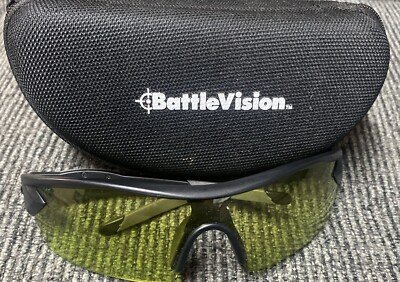 Battle Vision Polarized Sunglasses, 1 PAIR with 1 HARD SHELL Case ...