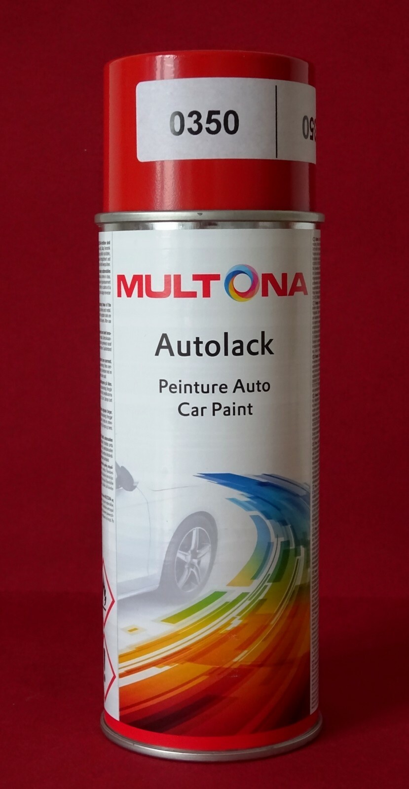 Multona Auto-K Einschichtlack 400 ml Farbtonsystem 0350 / Autolack Lack ...