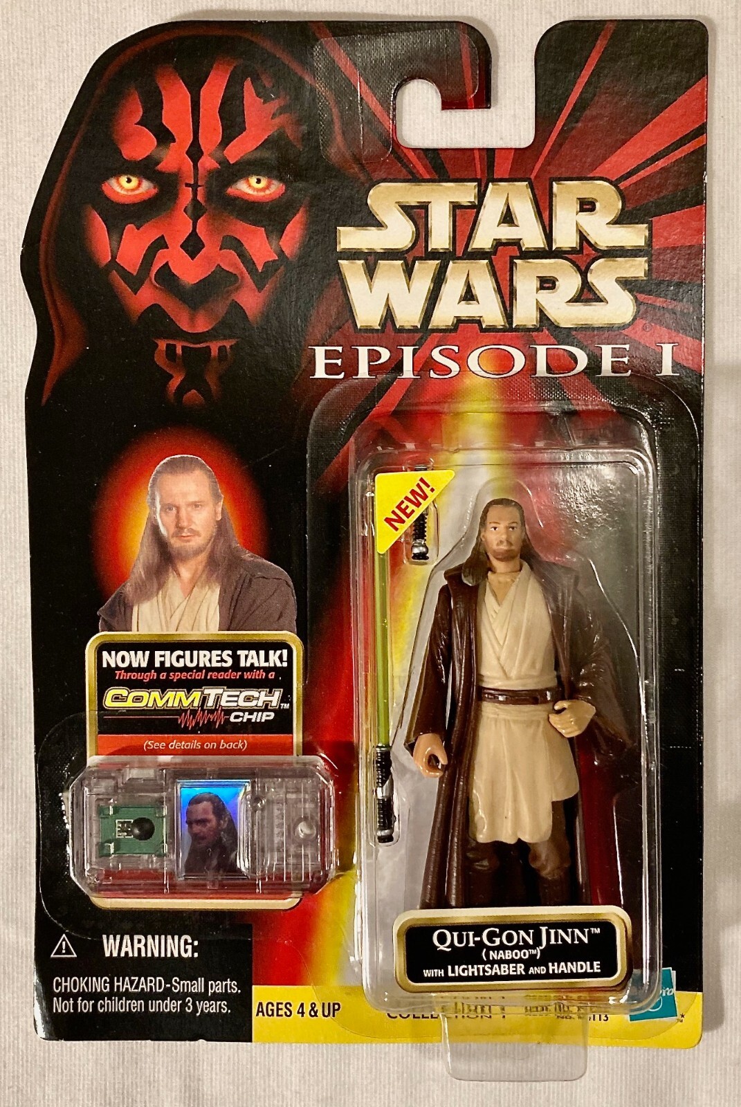 Star Wars Episode 1 CommTech -- Qui-Gon Jinn (Naboo) -- Collection 1 | eBay
