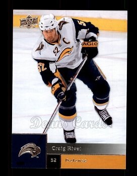 2009 Upper Deck #10 Craig Rivet Sabres 8 - NM/MT | eBay