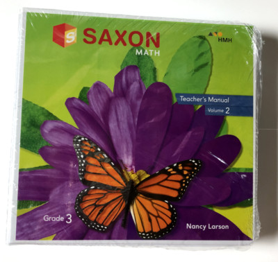 Saxon Math 3rd Grade 3 Teacher Manual Volume 2 Nancy Larson Brand New ...
