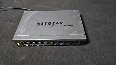 Netgear ProSafe Gigabit 8 Port VPN Firewall FVS318G | eBay
