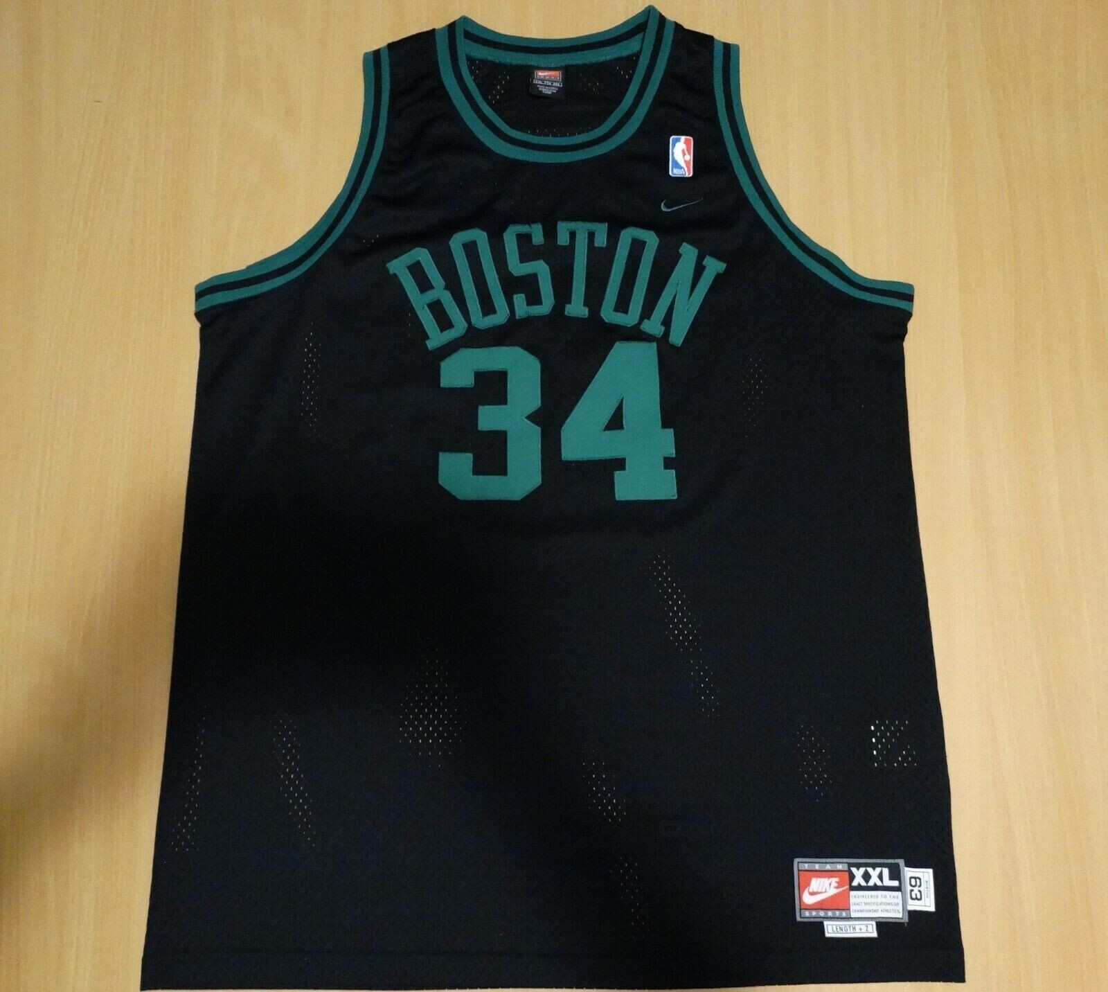 BOSTON Celtics NBA #34 PIERCE shirt camisa jersey NIKE basketball XXL ...