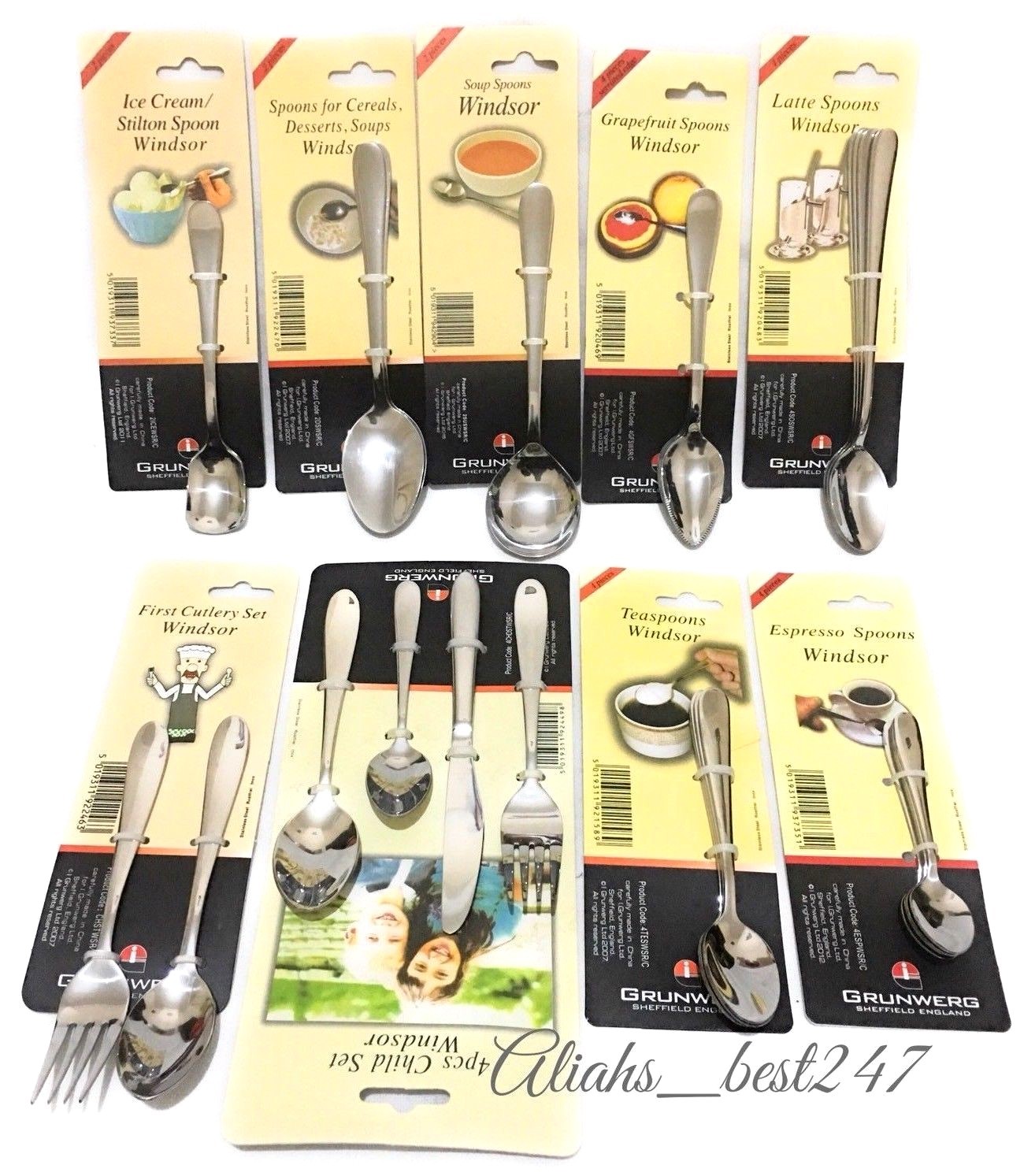 Windsor Spoon Set Highly Polish Dessert Ice cream Soup Tea Coffee | eBay UK