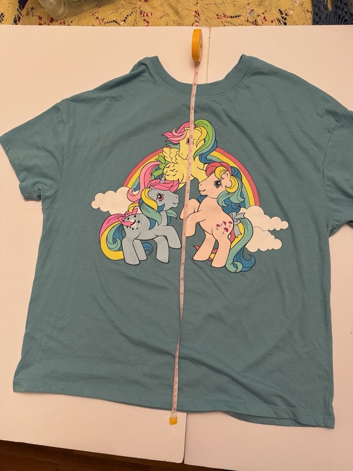 My Little Pony T-Shirt Extra Large XL -size seems to run small- MLP G1 ...
