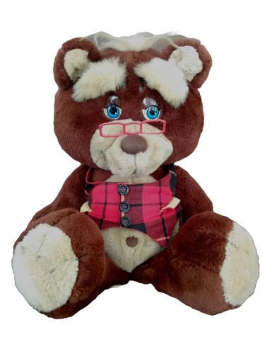 VTG Mr. Smarty Bear Talking Interactive Plush Stuffed Animal Lewis ...