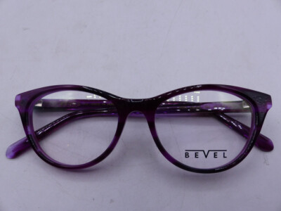 BEVEL 3690 HEDY VIOLET/MAGENTA WOMENS EYEGLASSES FRAMES SIZE 48-16-135 ...