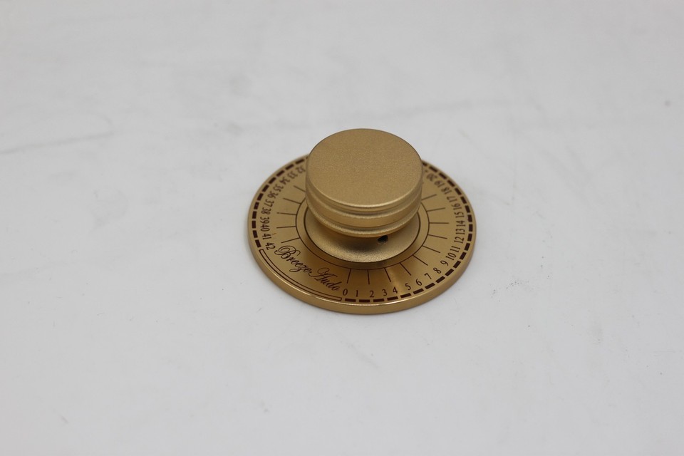 aluminium 60mm Golden knob with scale Aluminum Solid Knob Volume ...