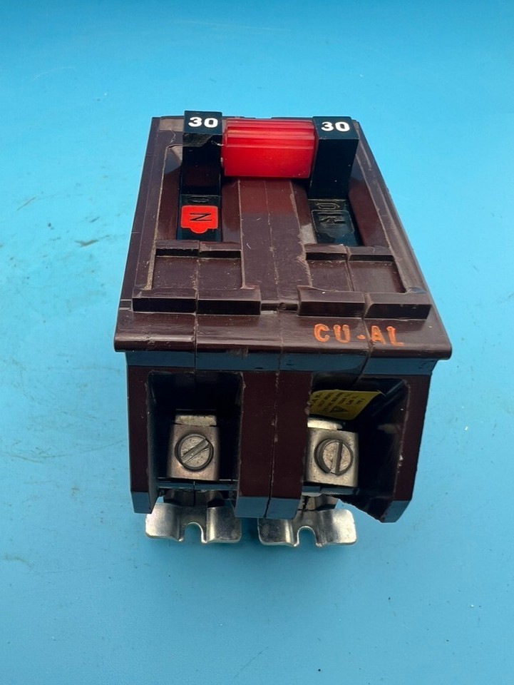 Wadsworth 30 Amp 2 Pole Type A Circuit Breaker 240VAC 30A A230NI A230 ...