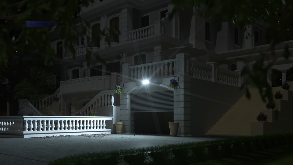 LED Security Light With Motion Sensor Dusk to Dawn Outdoor Sensor ...