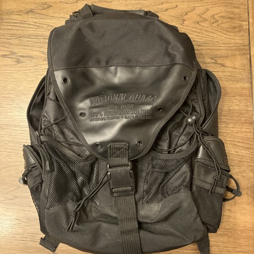 Army National Guard Tactical Backpack - Laptop + Helmet Storage ...