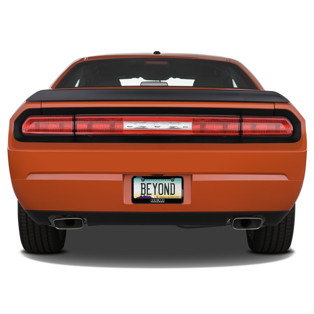 HEMI Powered Black Metal License Plate Frame for Dodge RAM Truck | eBay