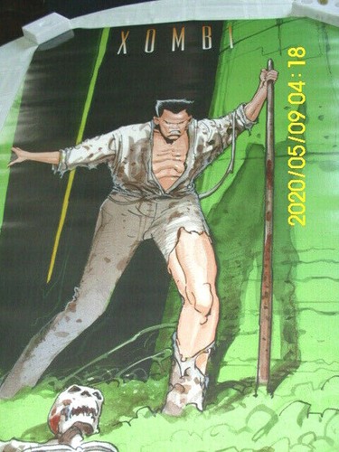XOMBI DC COMICS POSTER 1994 Milestone Media MOEBIUS | eBay
