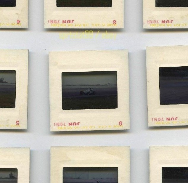 1970 Greg Weld #4 - USAC Sprint Car Race @ New Bremen - Vintage 35mm ...