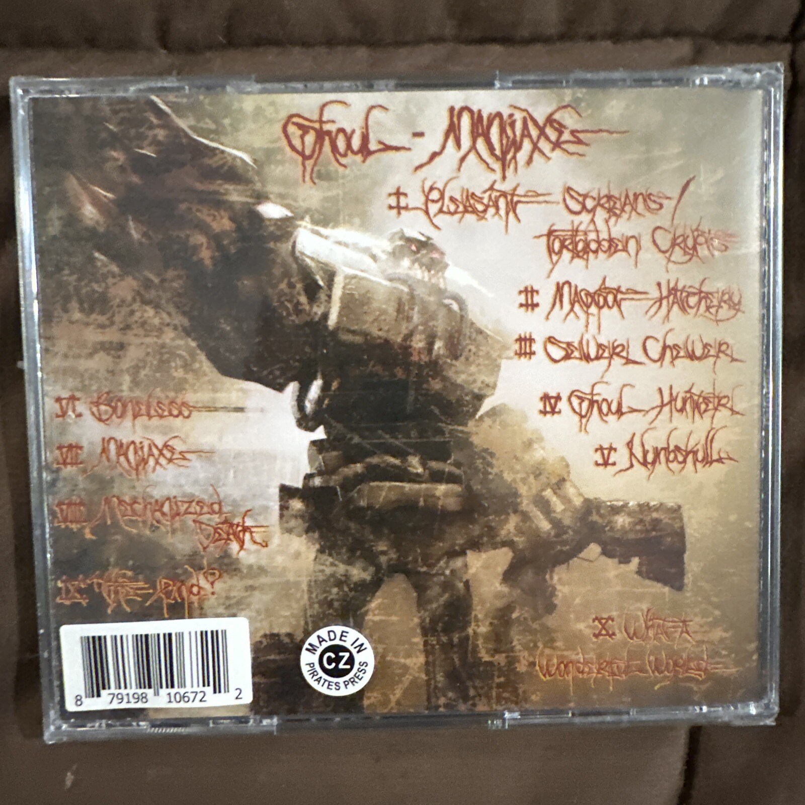 Ghoul - Maniaxe CD 2016 Tankcrimes – TC67 [Sealed] 879198106722 | eBay ...