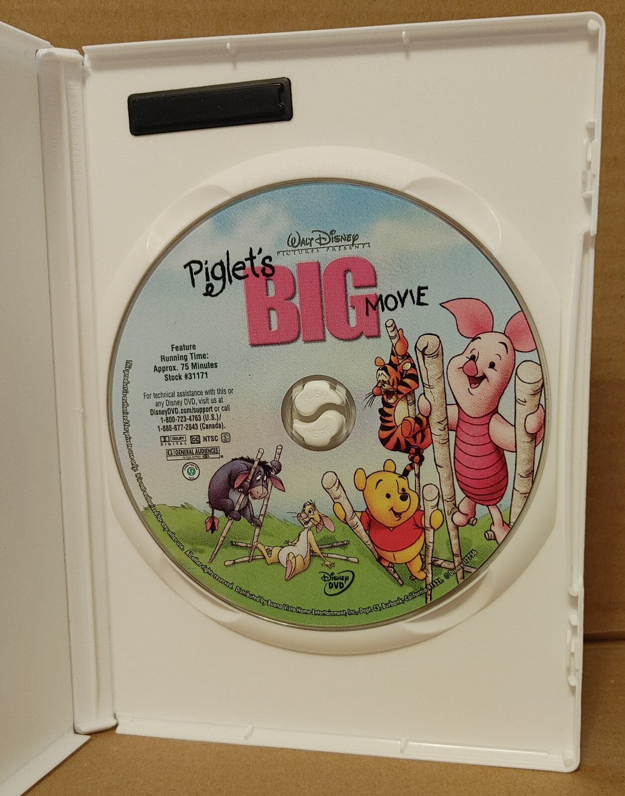 Poohs 80th Anniversary 3-Pack (DVD, 2006, 3-Disc Set, 3 Pack ...