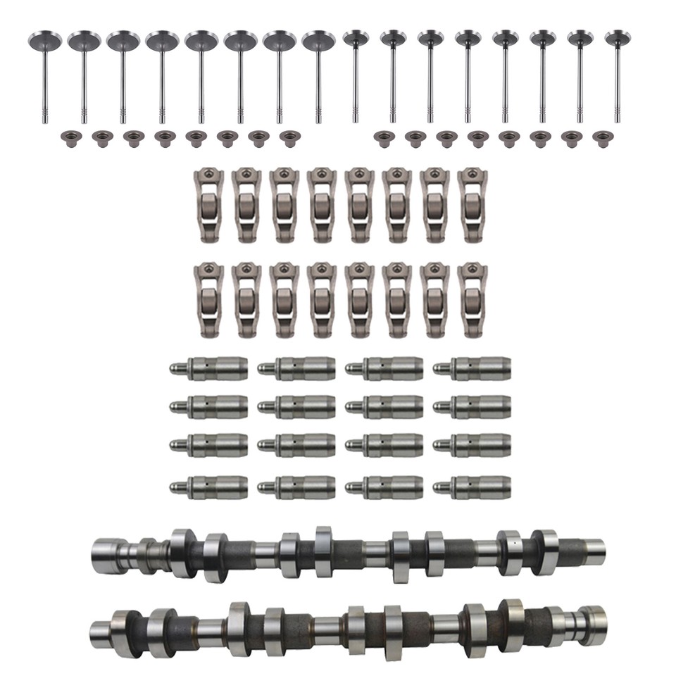 Camshafts Lifters Valves Kit For 99 07 Chrysler Dodge Dakota Ram Jeep 4