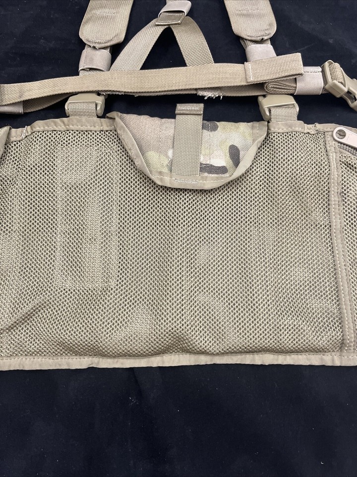 US Army OCP Multicam Molle II Tactical Assault Panel TAP Chest Rig ...