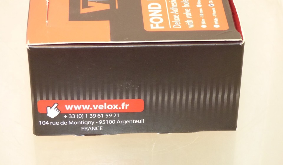 10 Rolls NEW Velox 22mm Deluxe Adhesive Bicycle Bike RIM TAPE in Box ...