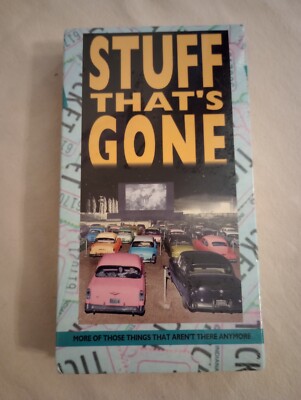 STUFF THAT'S GONE, WQED Pittsburgh 1994 VHS Documentary, New Sealed ...