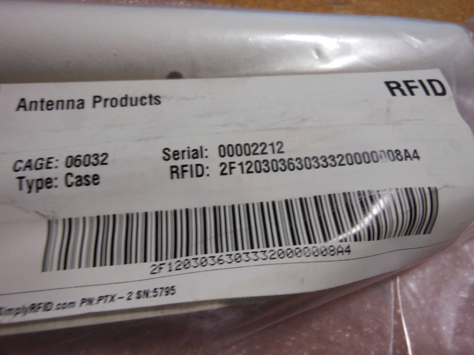 ANTENNA PRODUCTS INSULATION ROD PART # 0002-6707-201 NSN: 5970-01-111 ...