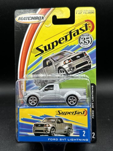 2005 Matchbox Superfast SILVER #2 FORS SVT LIGHTNING TRUCK LE 15,000 ...