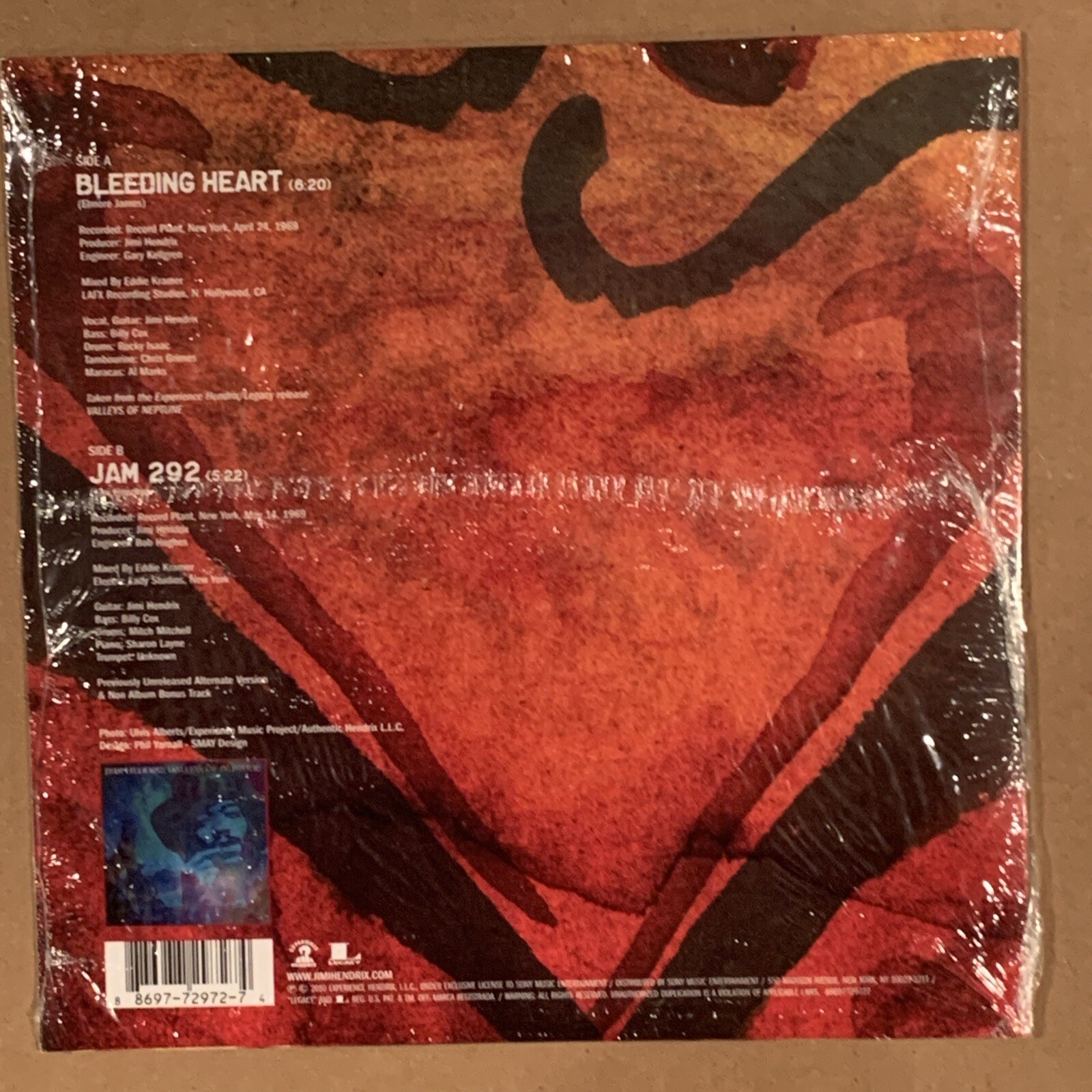Bleeding Heart/Jam 292 by Jimi Hendrix (Record, 2010) for sale online ...
