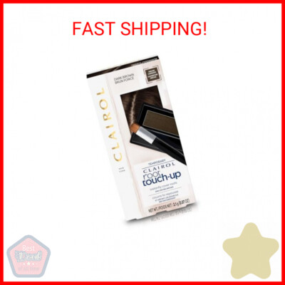 Clairol Root Touch-Up Temporary Concealing Powder, Dark Brown Hair ...