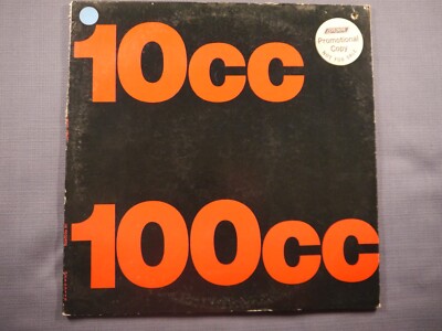 10CC- 100CC Vinyl LP 1975 Album COMPILATION UKS 53110 PROMO | eBay
