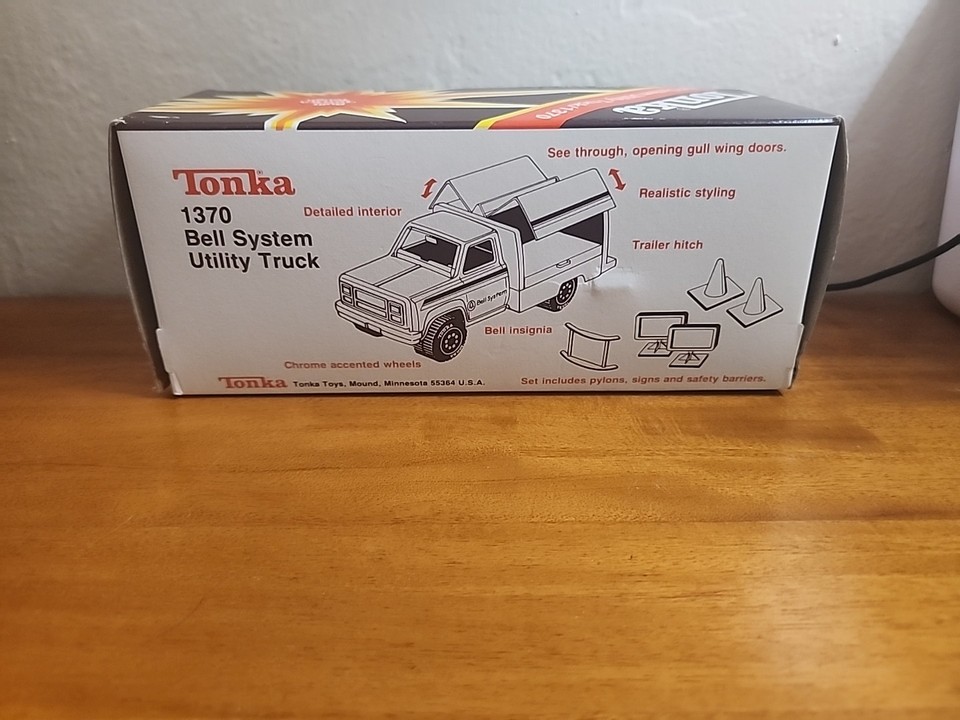 Vintage 1982 Tonka Bell System Utility Truck With Accessories # 1370 | eBay