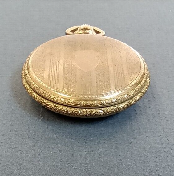 Antique Republic (Locarno) Pocket Watch 6 Jewels As-Is w/ Original Box ...