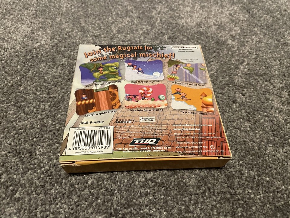 rugrats castle capers GBA CIB | eBay Australia