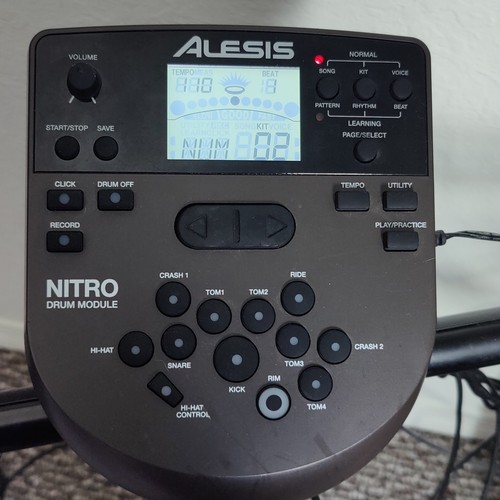 Alesis Nitro DM7X Drum Module Brain + Breakout Snake Cable Set ...