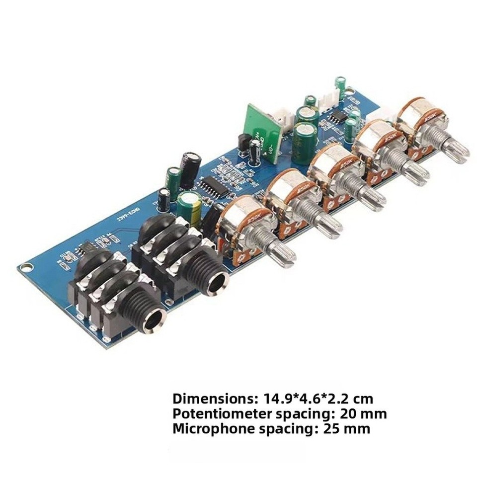 PT2399 Carte Préampli Microphone avec Réglable pour ECHO Reverb Delay ...