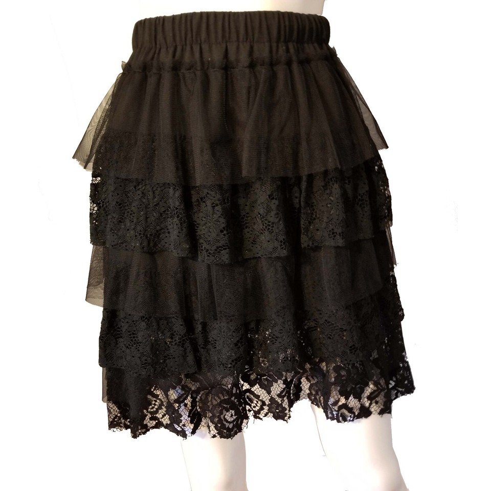 Ruffle Layer Lace Skirt | eBay